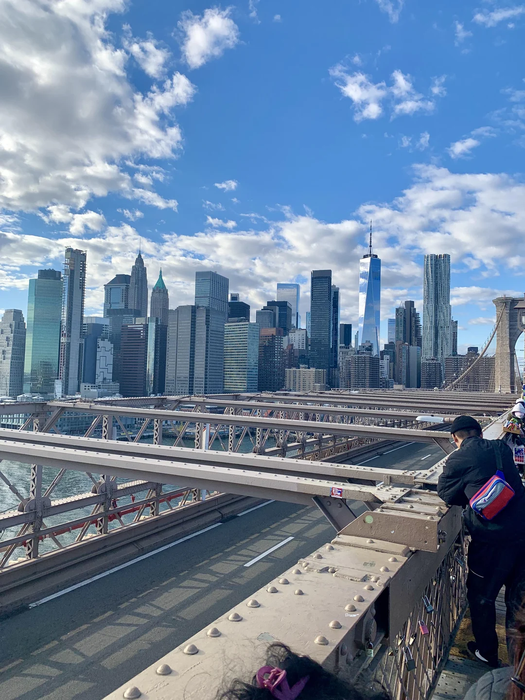 The financial district from the Brooklyn bridge | Scrolller