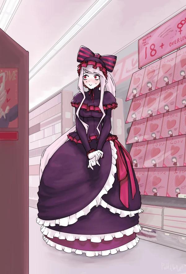 Shalltear discovers all the Overlord lewds | Scrolller