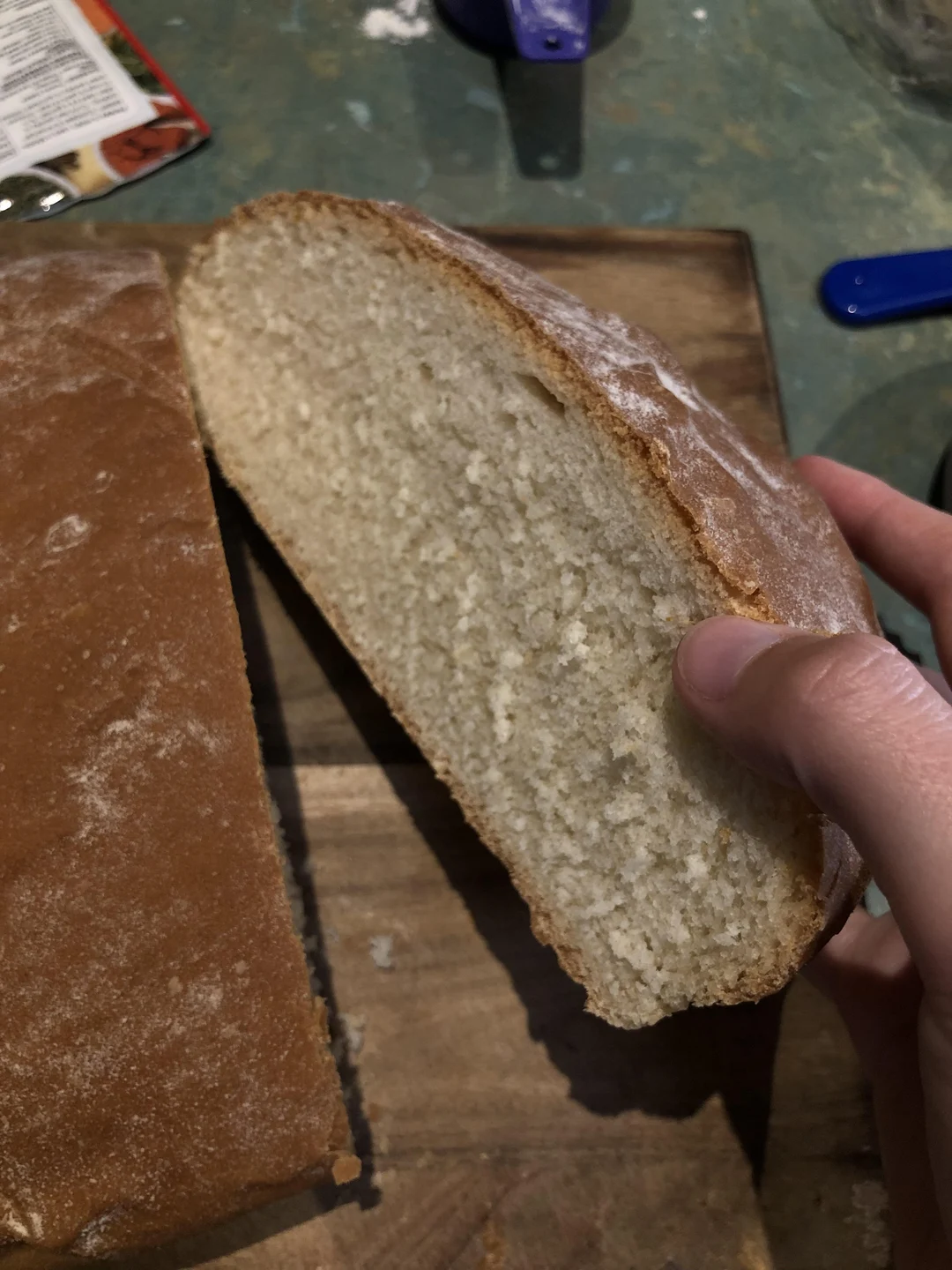 My first sourdough (not really) | Scrolller