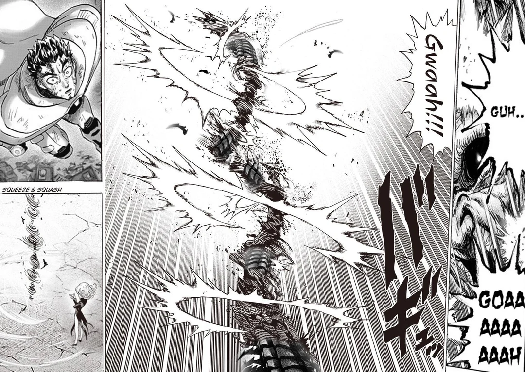 Blast vs Elder Centipede but this time Tatsumaki joined too. | Scrolller