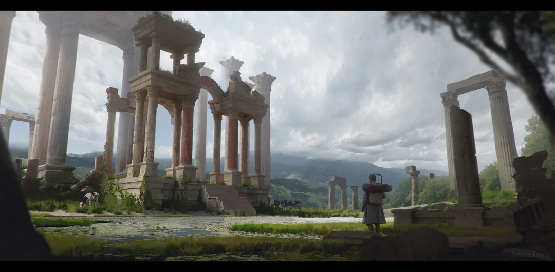 Ancient Ruins by Jannes Ennen | Scrolller