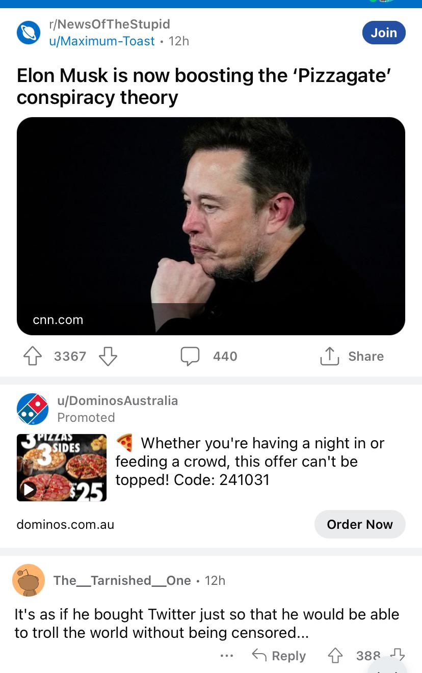 Reddit algorithm does me proud | Scrolller