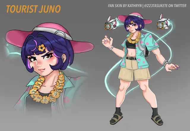 Tourist Juno Skin I Made! (Fanart) | Scrolller