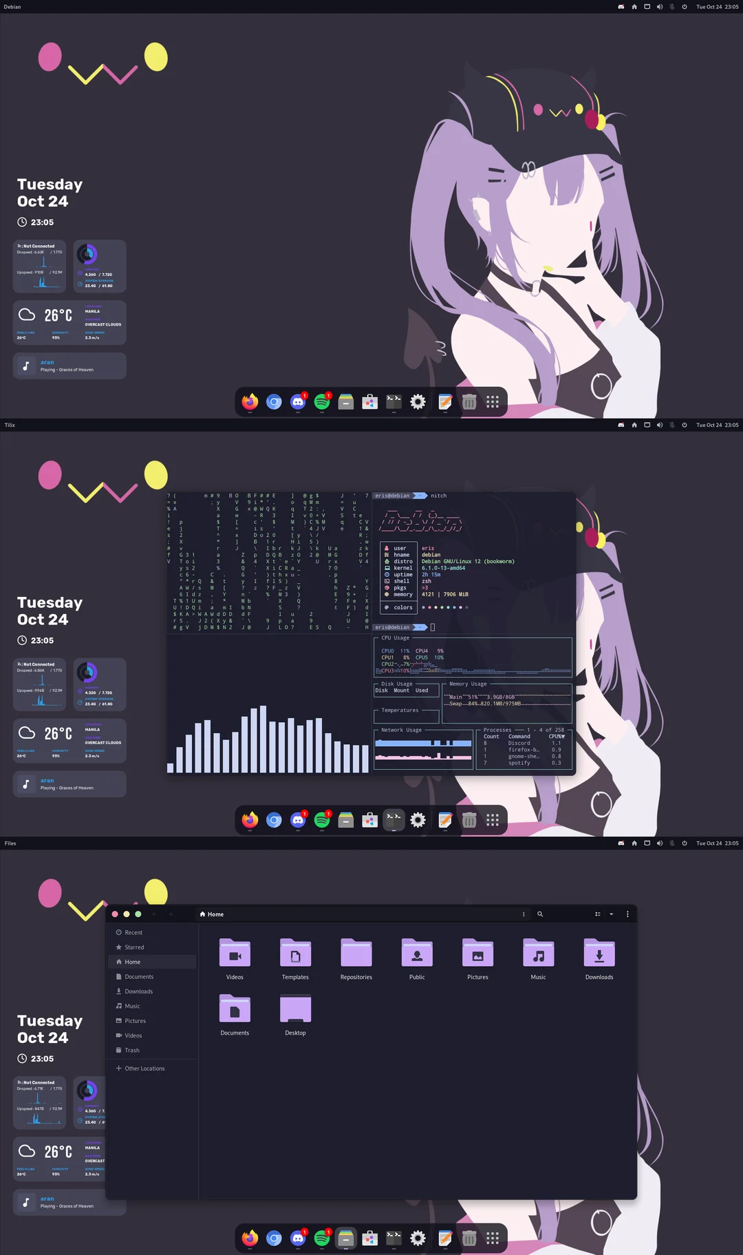 [GNOME] First rice | Scrolller