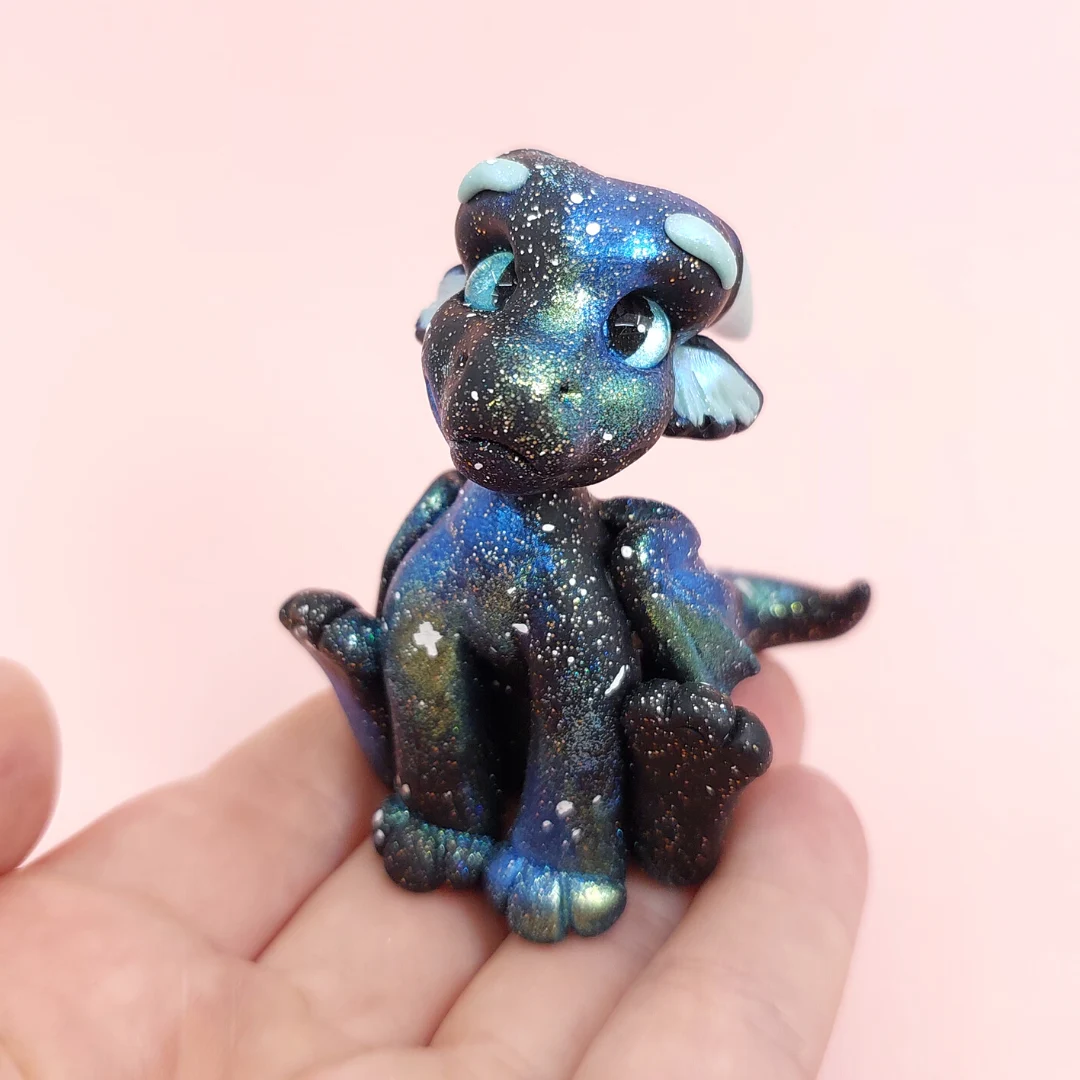 Little galaxy dragon I made recently | Scrolller