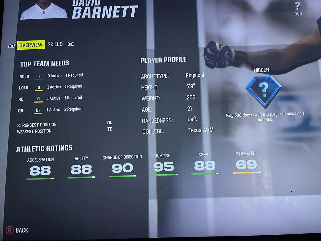 Gigantic receivers in back to back drafts | Scrolller