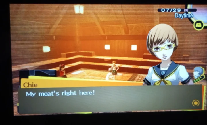 Chie out of context. | Scrolller