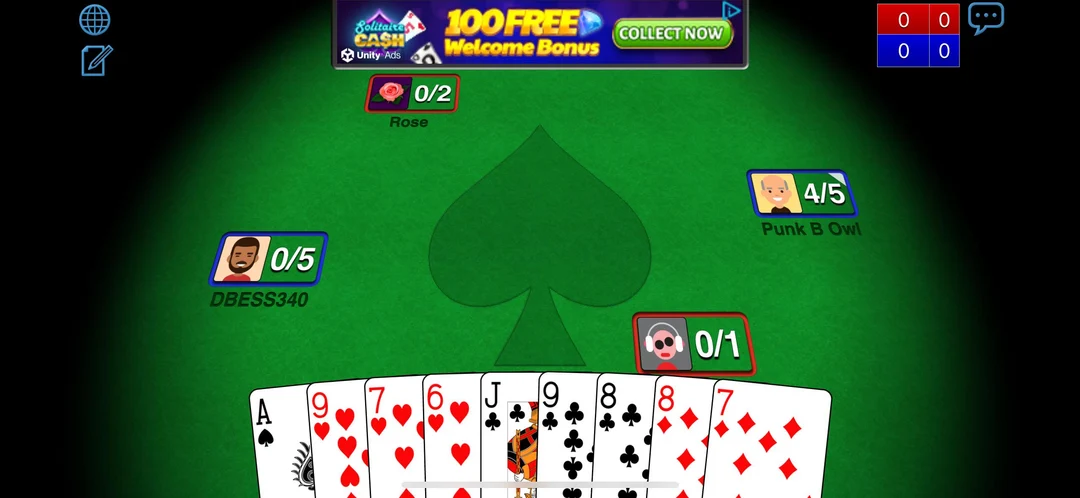 Frustrating moments of spades | Scrolller