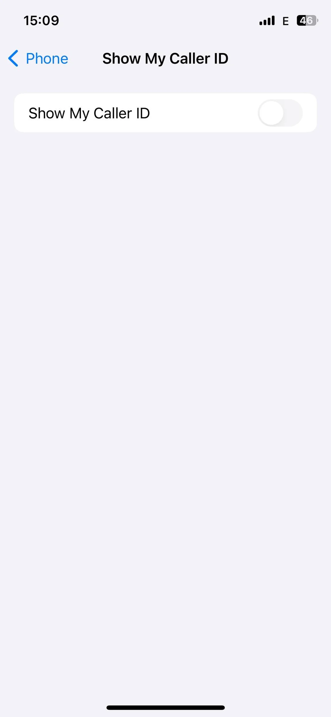 I can’t turn on caller id | Scrolller