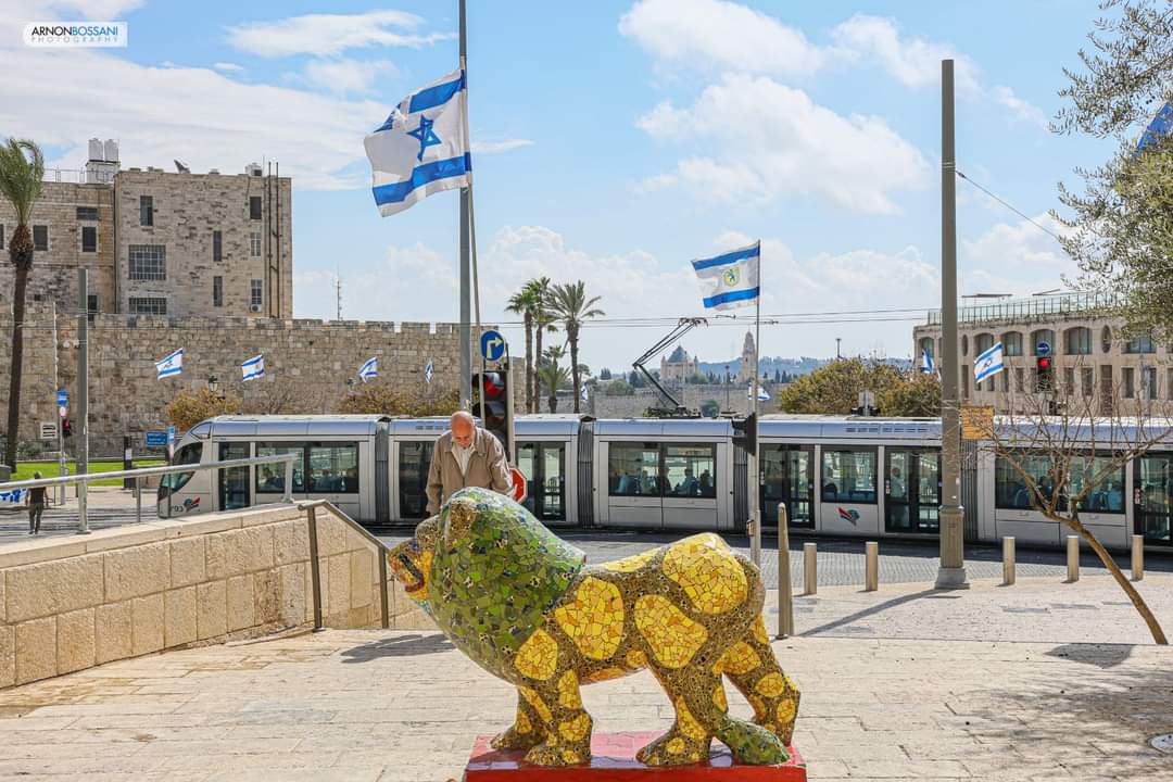 Jerusalem these days (Abbey of the Dormition in sight) | Scrolller