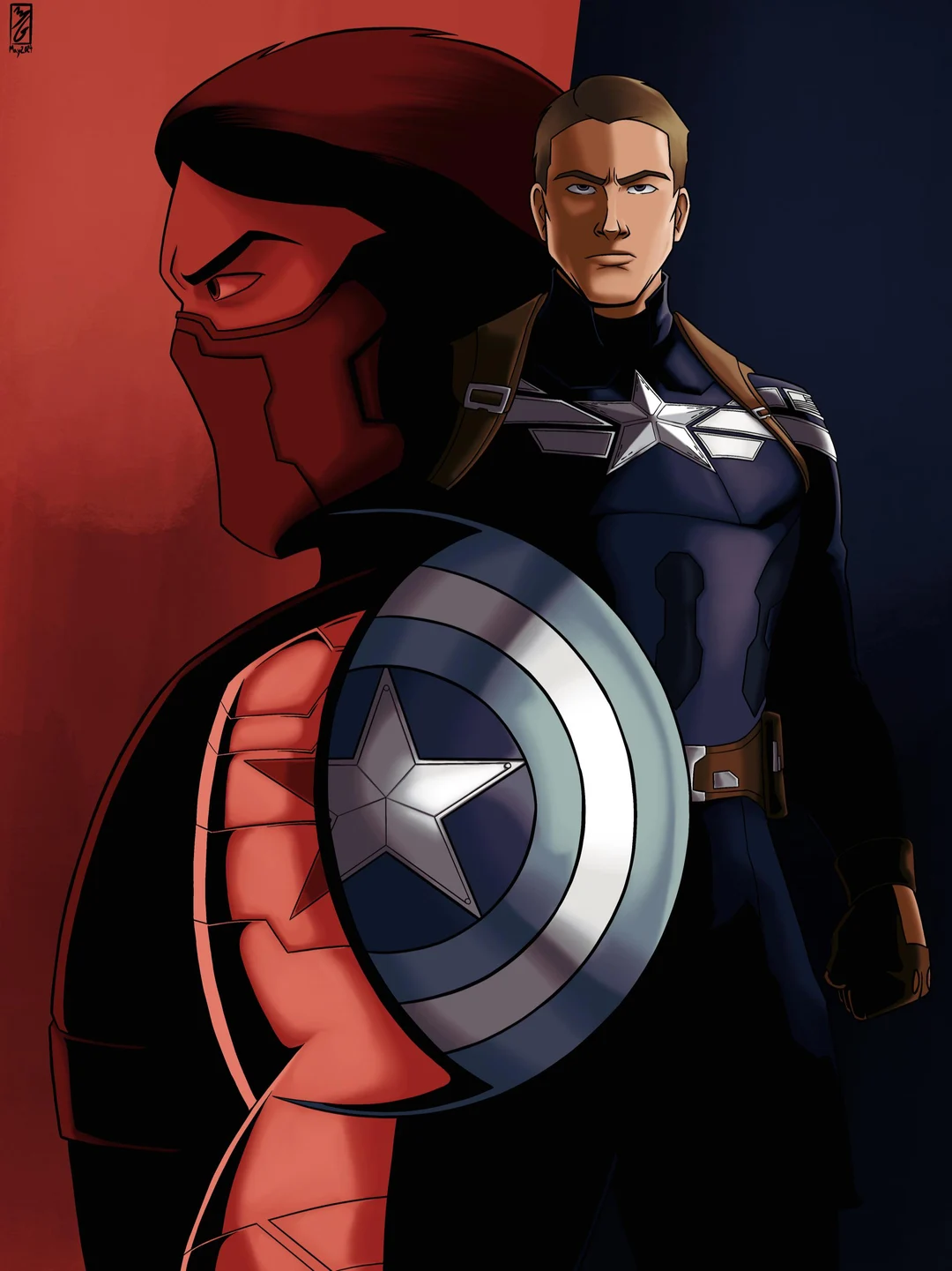 Winter Soldier movie fanart by me | Scrolller