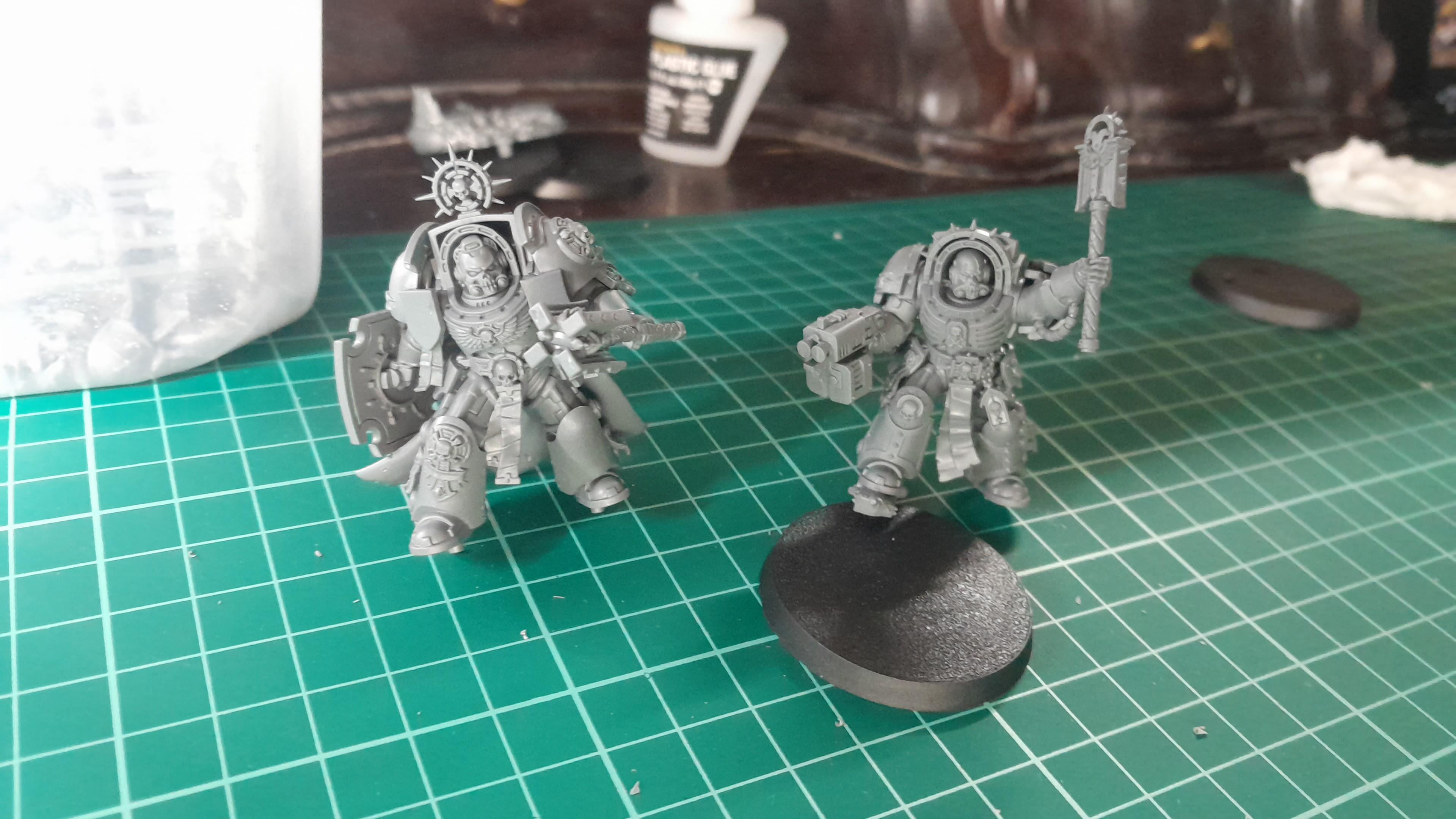 WIP 2 Termiechaps with Leviathan captain (waiting for Belial to fill the hole left behind ...