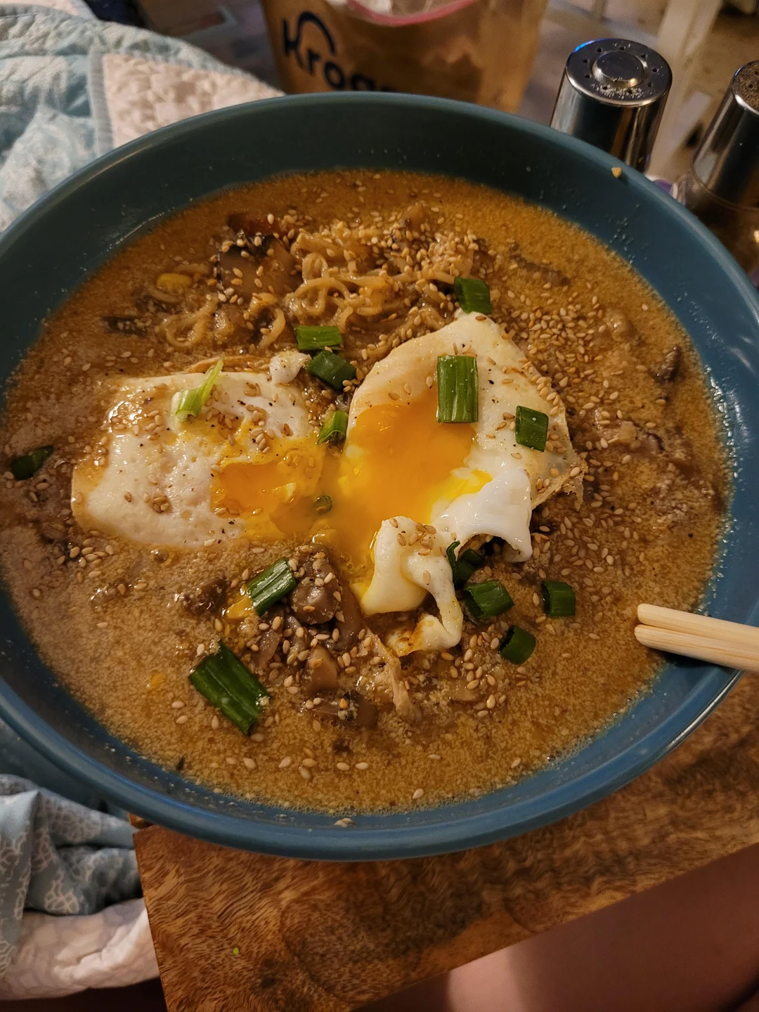 mushroom sesame shoyu | Scrolller