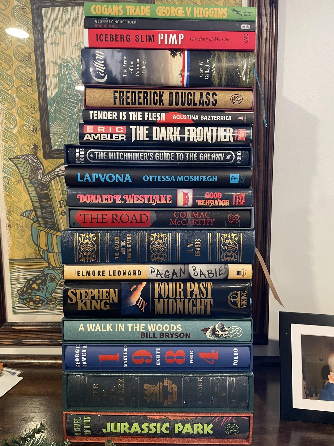 My On-Deck Book-stack | Scrolller