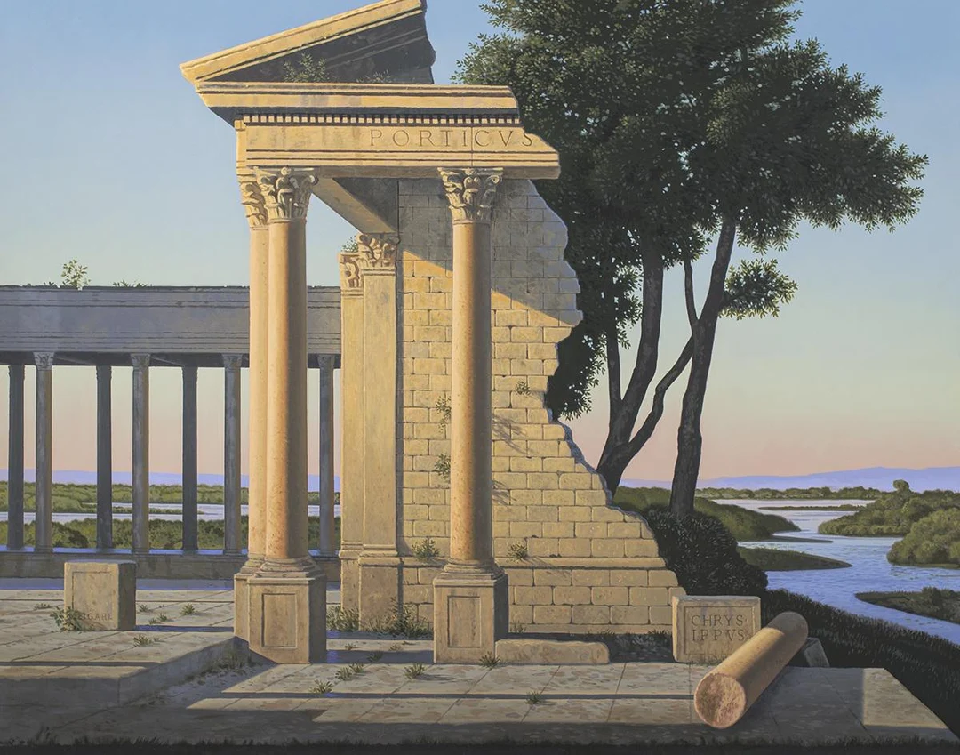 David Ligare - Porticus (2000) | Scrolller