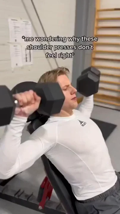 Shoulder presses | Scrolller