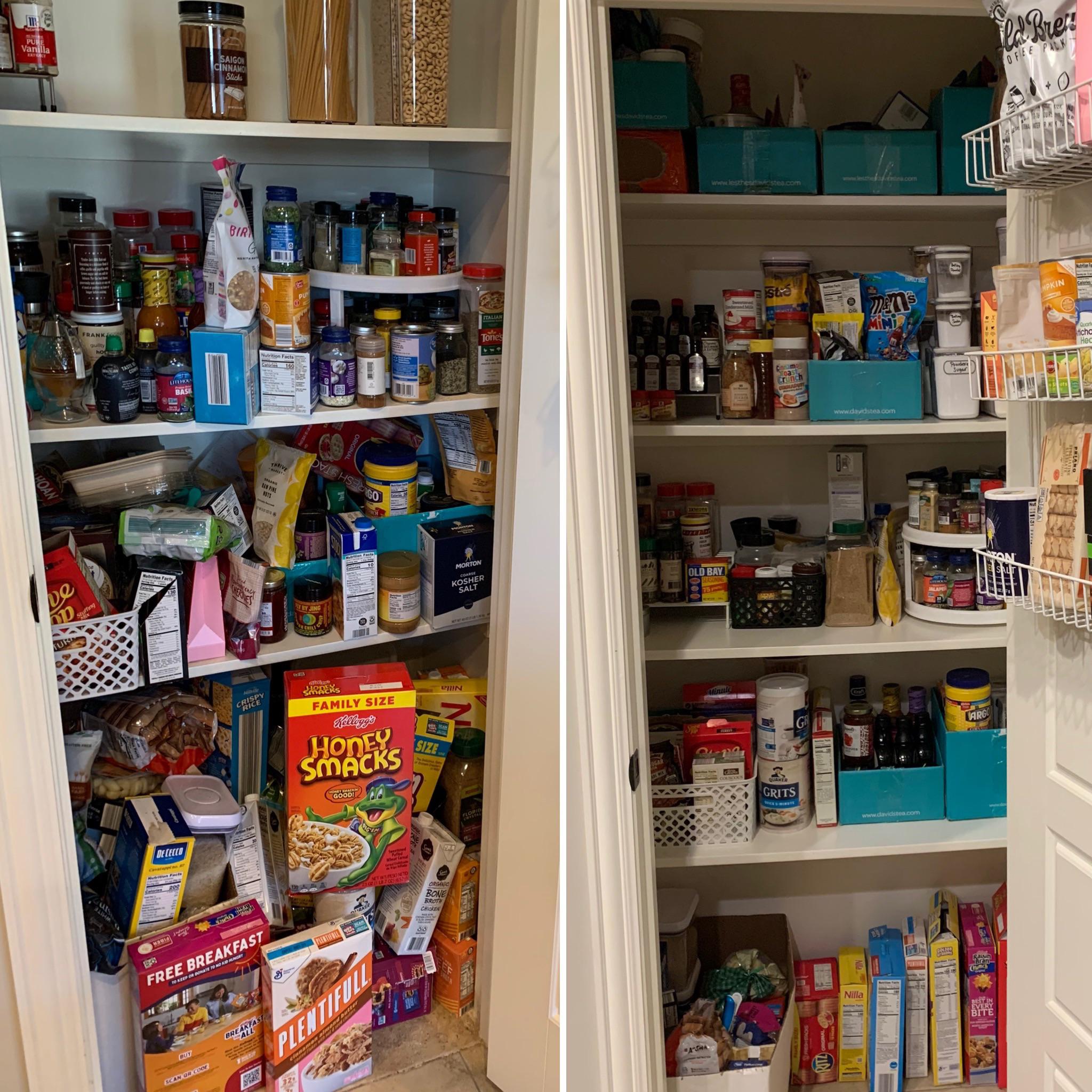 Before and after pantry | Scrolller