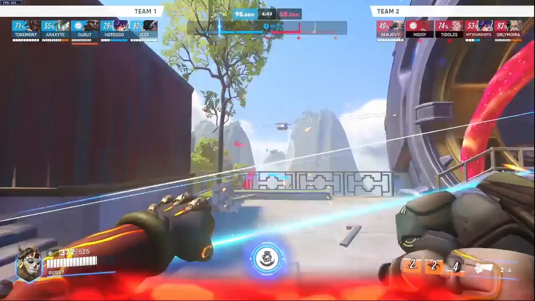 GOLD 2 Doomfist performing TOP 500 plays | Scrolller