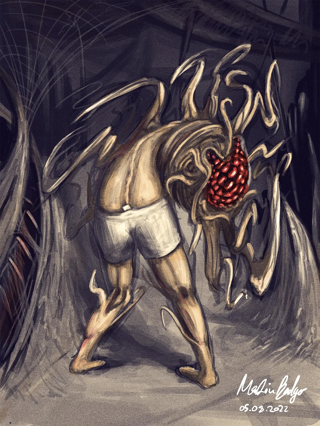 Cauliflower, Me, Digital, 2022 | Scrolller