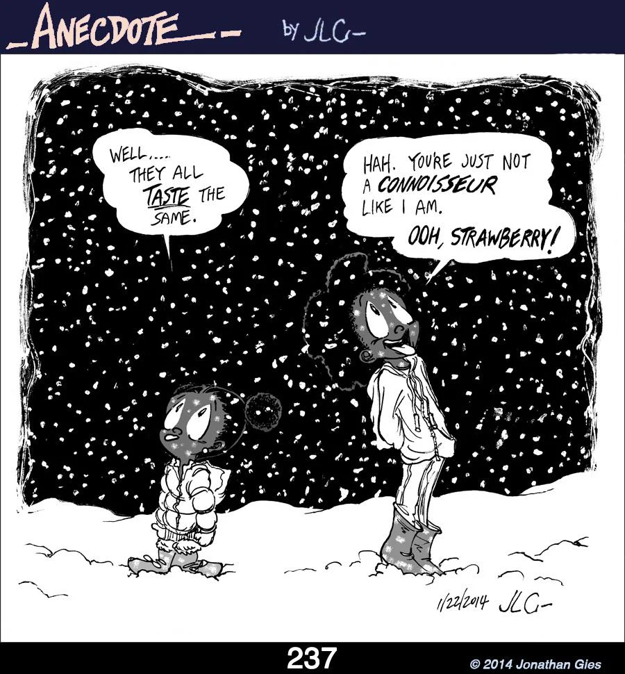 Anecdote ~ “Well, They All TASTE the Same” | Scrolller