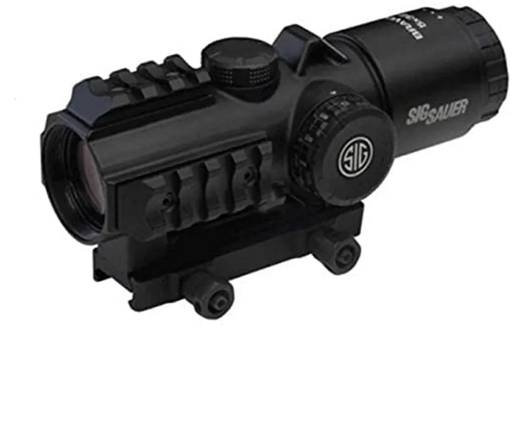 Are these prismatic sights used like a Dot? Both eyes open or is it like a scope? | Scrolller