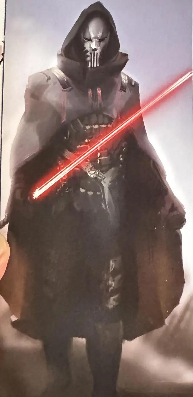 First Kylo Ren concept art. | Scrolller
