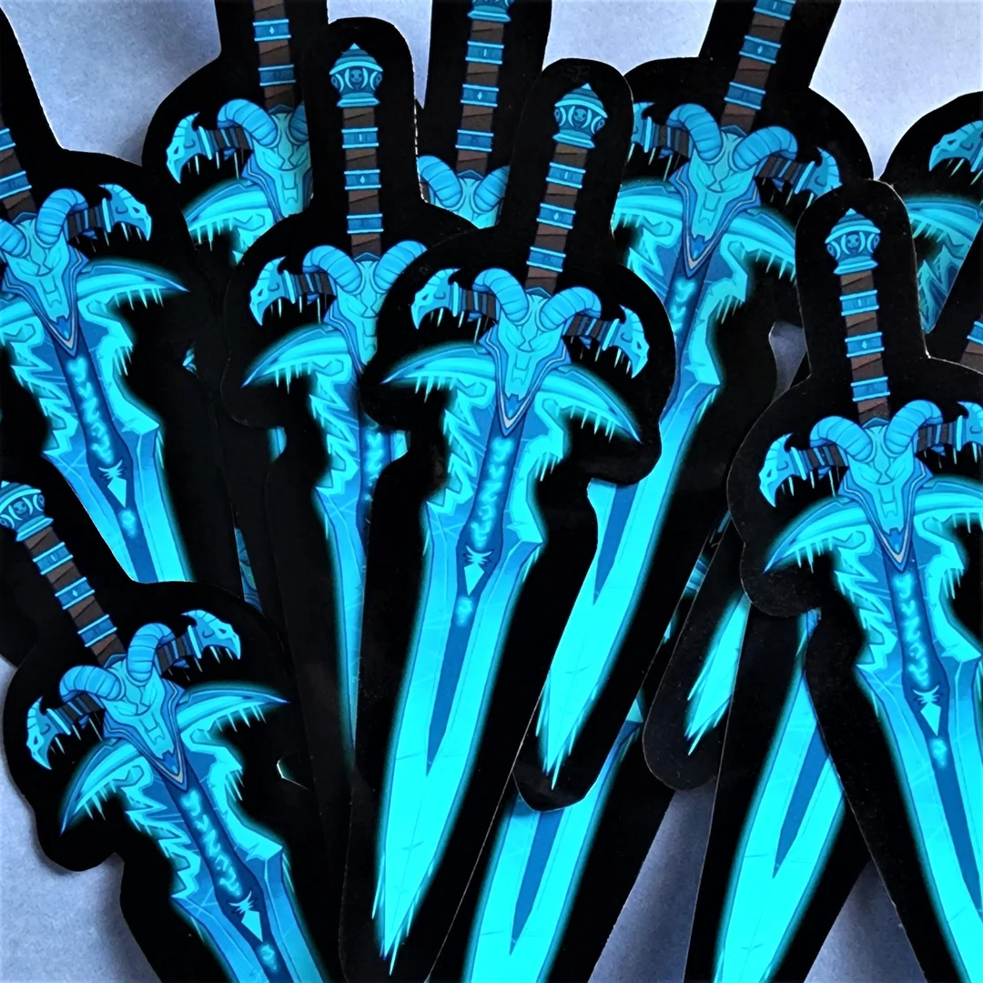 Made some Frostmourne stickers ️💀 | Scrolller