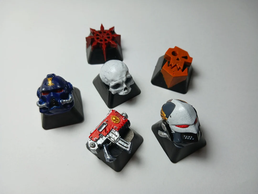 Grimdark Keycaps | Scrolller