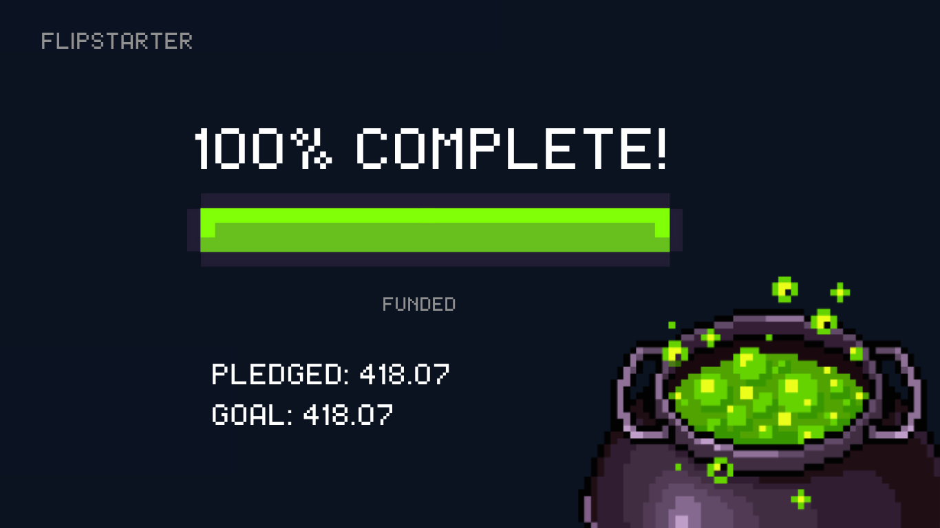 The Cauldron Flipstarter got funded! | Scrolller