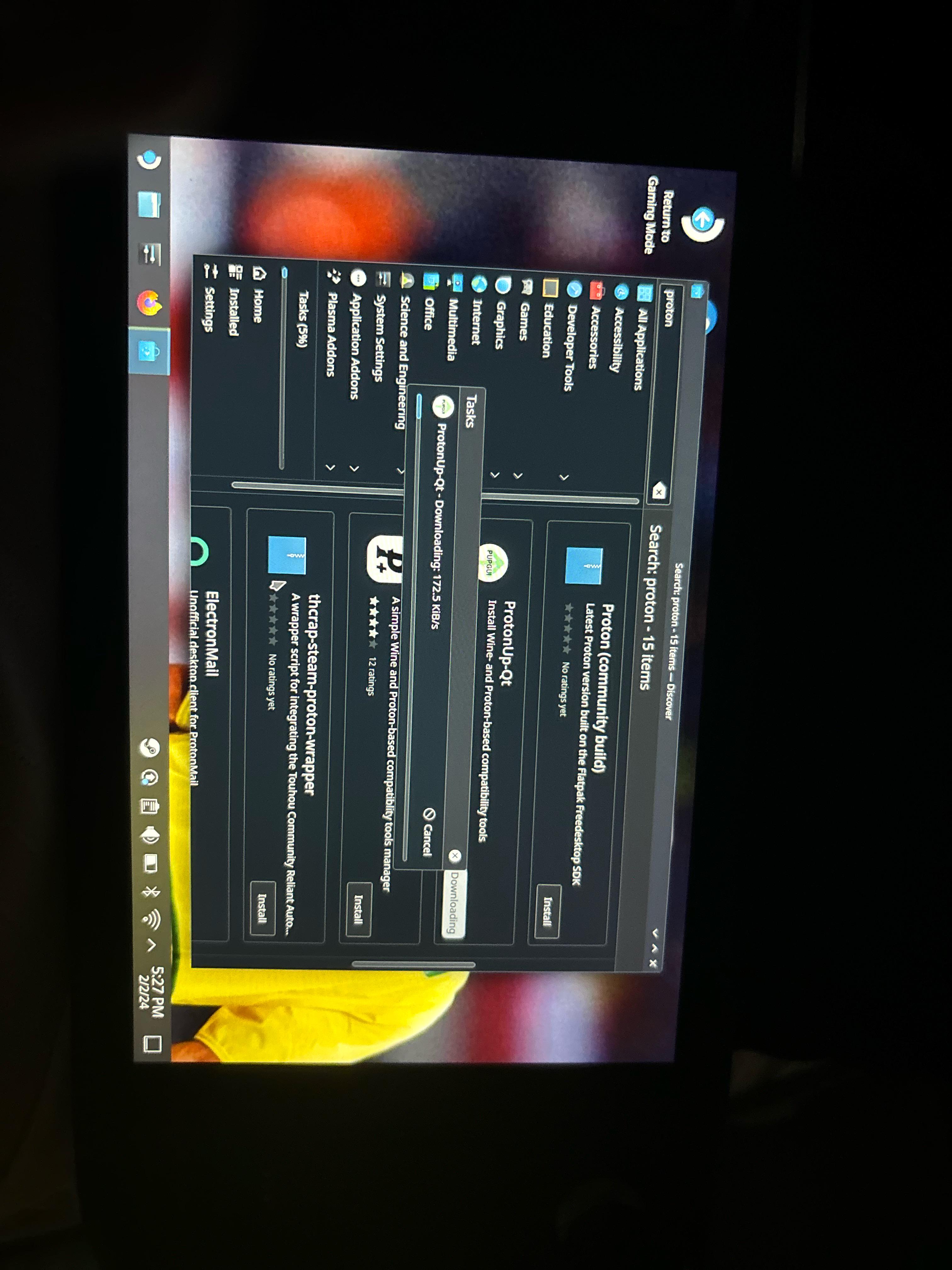 Why is download speeds on desktop mode so slow compared to gaming mode? | Scrolller