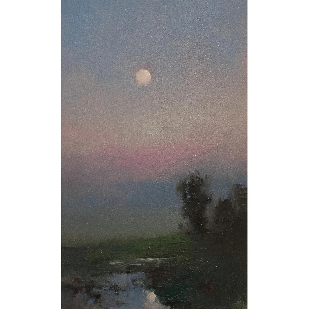 Buck Moon, Me, Oil Paint, 2022 | Scrolller