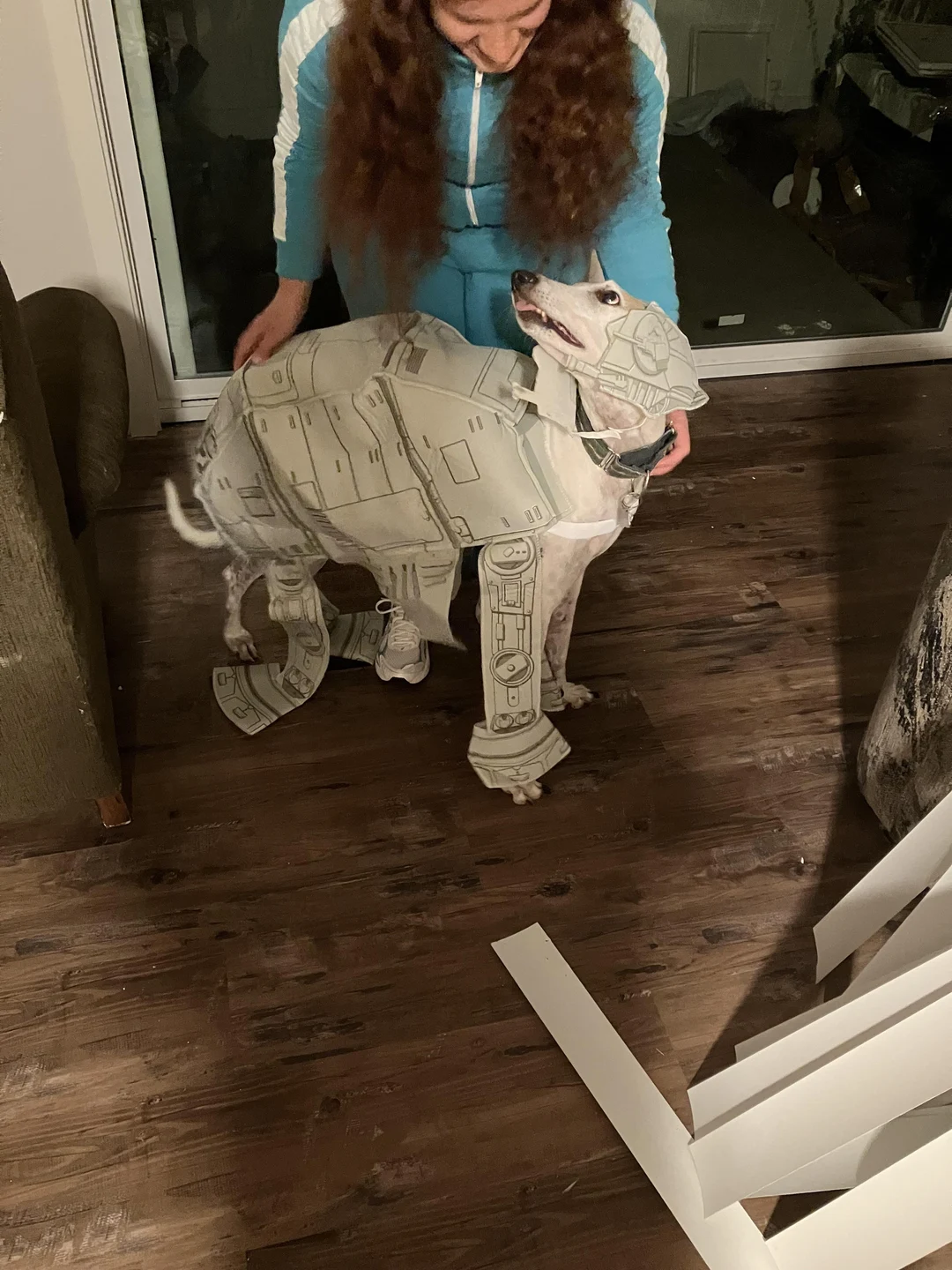 Happy Halloween to all from myself and Clarence the Imperial Walker! | Scrolller