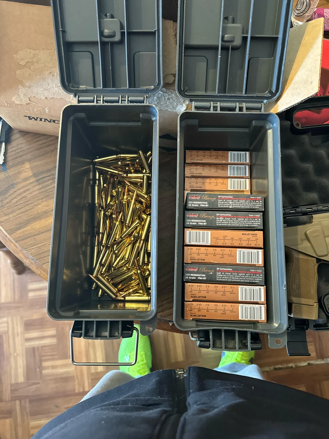 I’m curious , how do people typically store their ammo? What’s best? Loose in the can or boxed ...