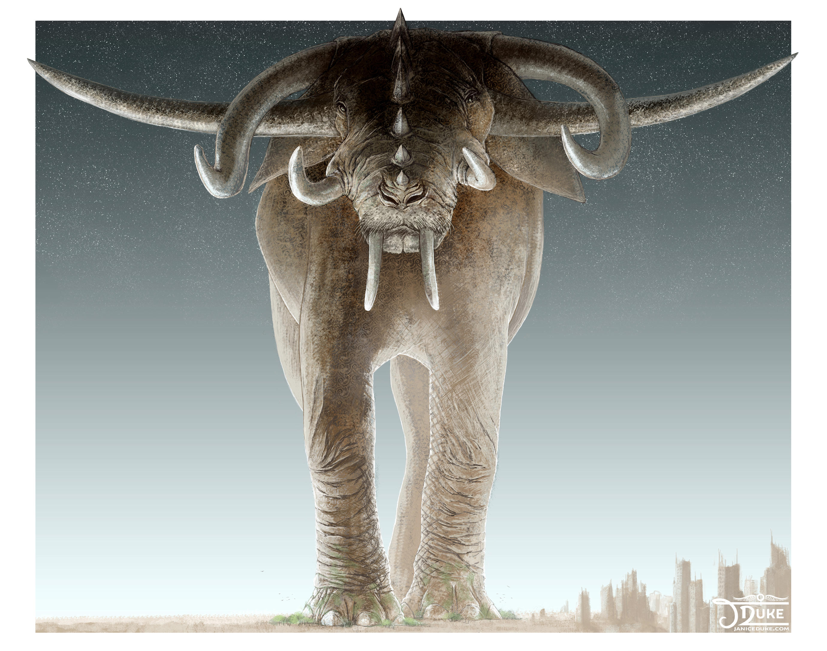 Behemoth by Janice Duke | Scrolller