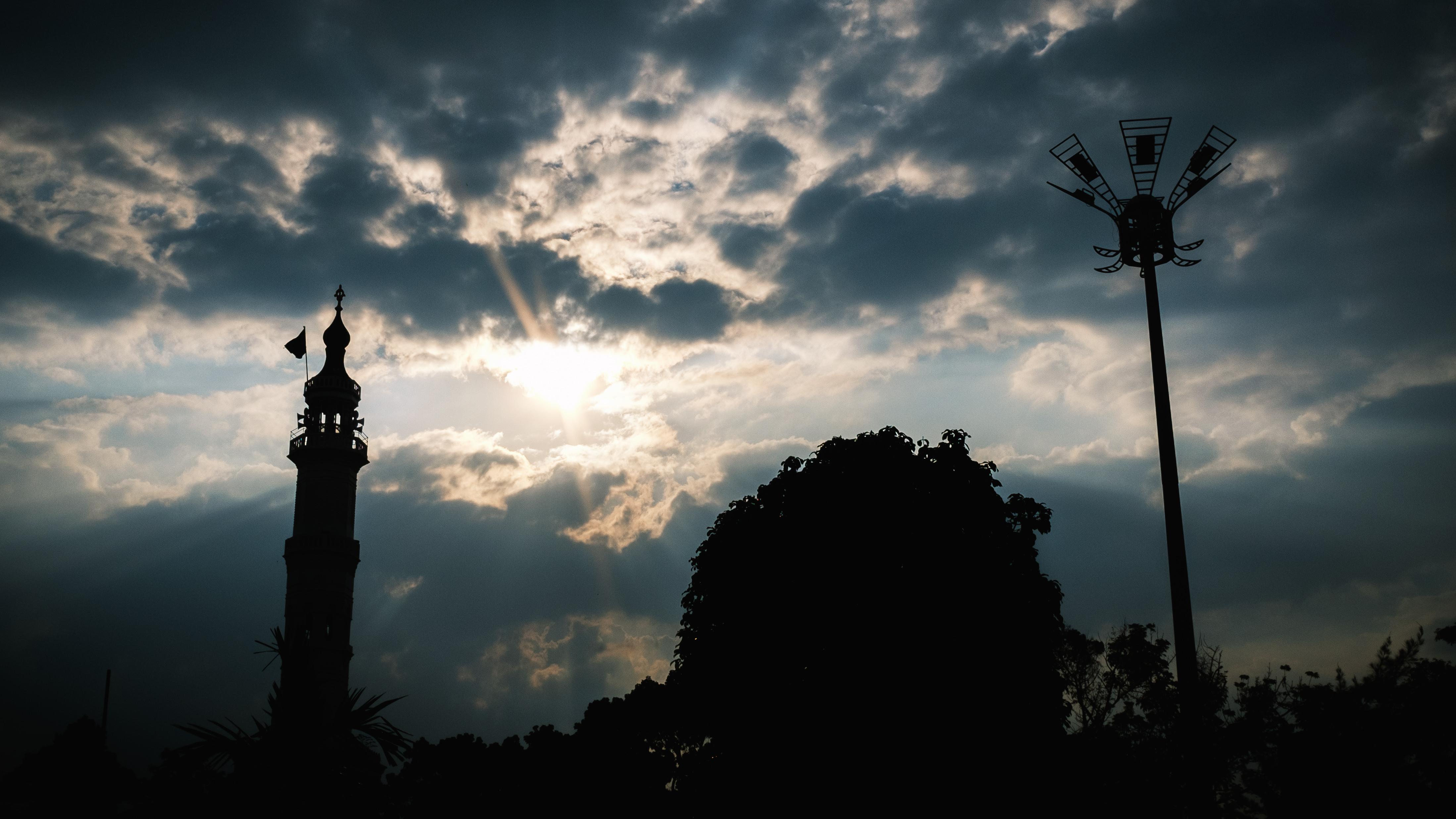 Blinding light breaching through the clouds, North Sumatra, Indonesia. [OC] | Scrolller