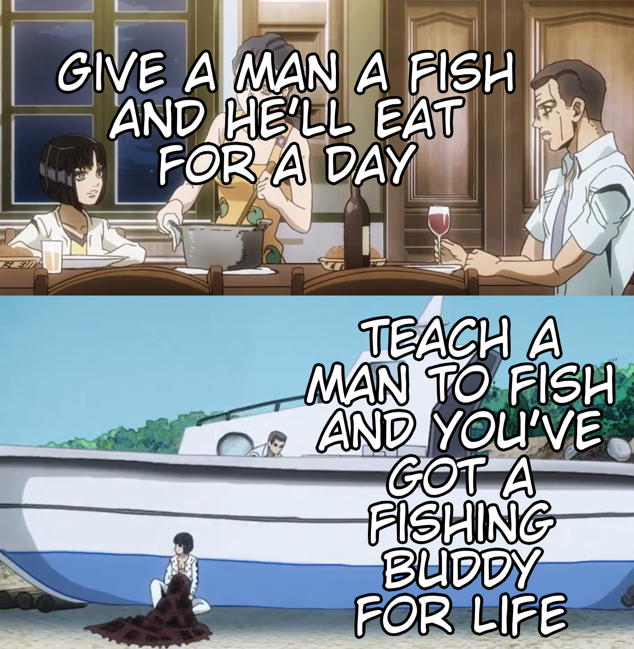 Bucciarati family good ending | Scrolller