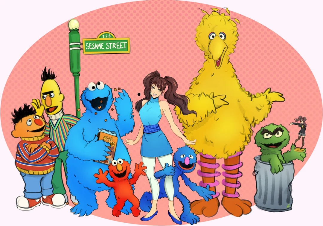 Rise on Sesame Street [art by @EightyFourArt] | Scrolller