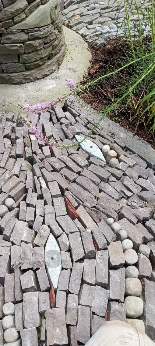 Pebble Mosaic, Devin Devine, Stone, 2023 | Scrolller