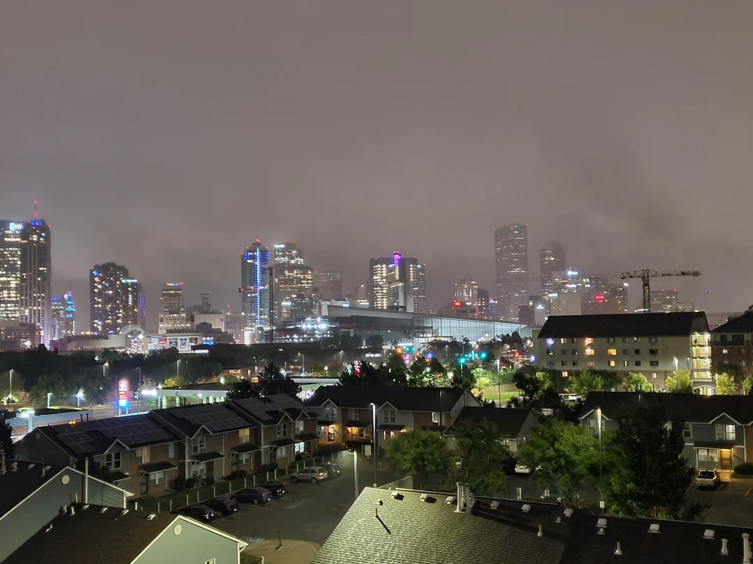 Foggy night in Denver, Colorado | Scrolller