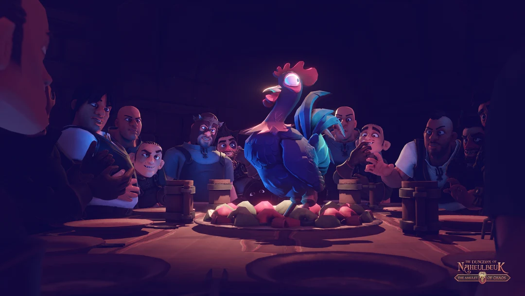 Wallpaper of a star chicken | Scrolller