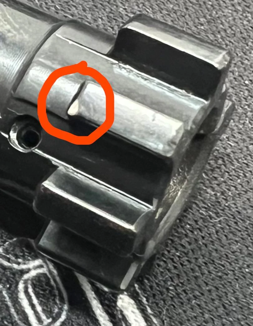 Bolt lug chipped | Scrolller