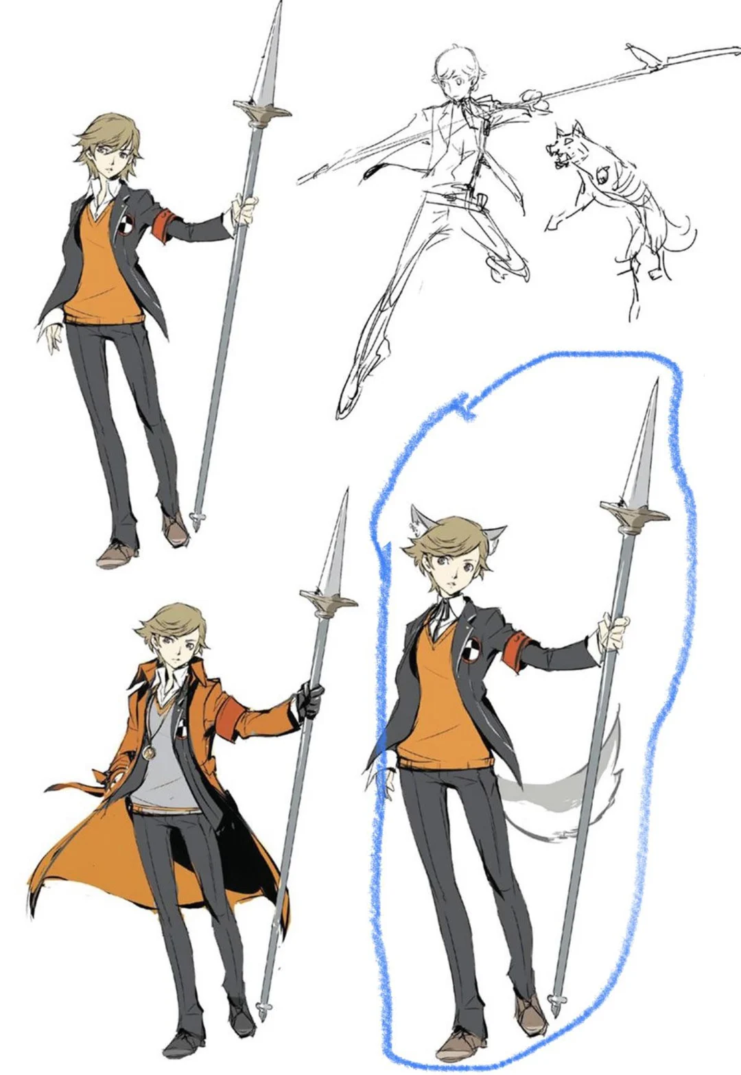 Apparently Ken was gonna be a Furry in P4A | Scrolller