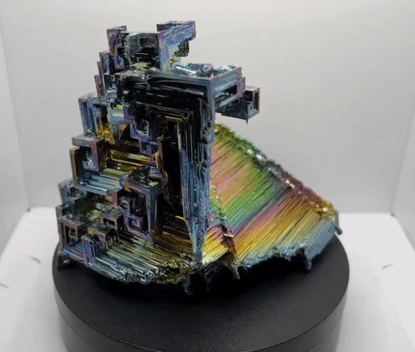 Stairs to nowhere, me, bismuth, 2022 | Scrolller