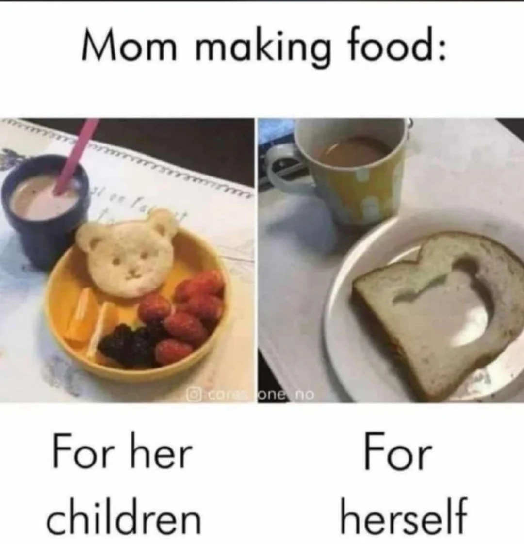 Feeding mom and child | Scrolller