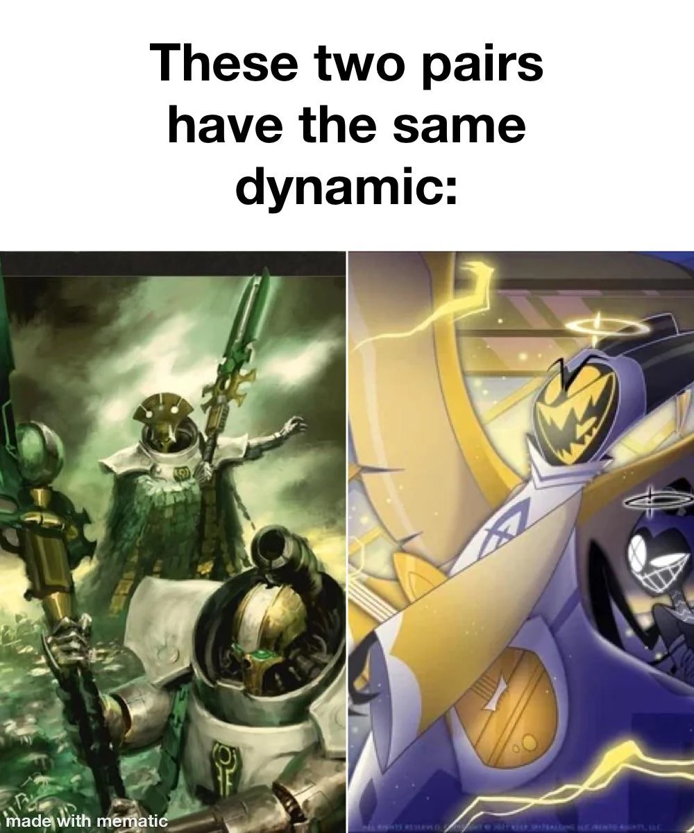 Delusional overlord and loyal second in command | Scrolller