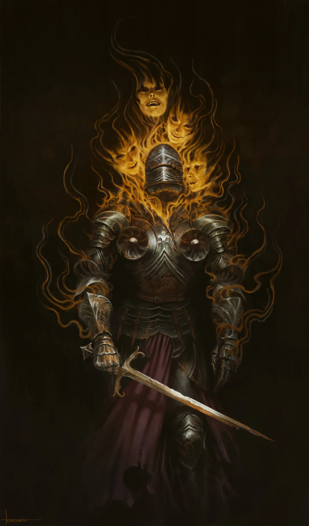 Tormented Knight by Lucas Torquato | Scrolller