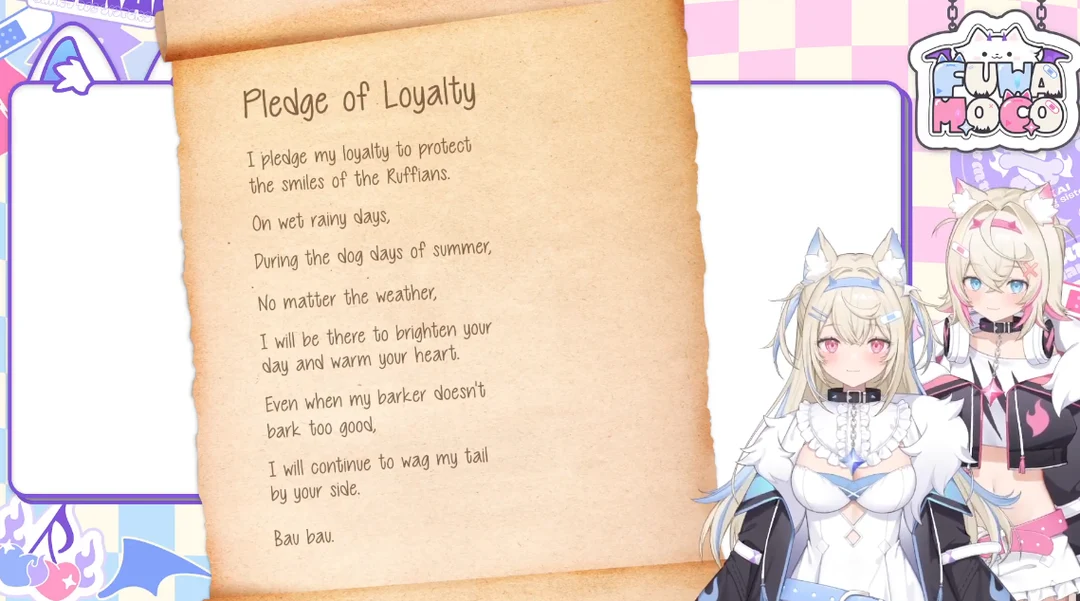 FUWAMOCO's Pledge Of Loyalty | Scrolller