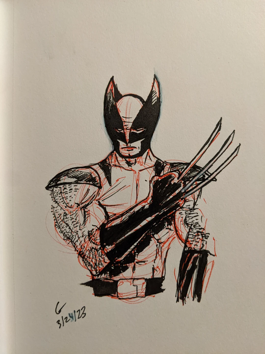Wolverine by me. | Scrolller