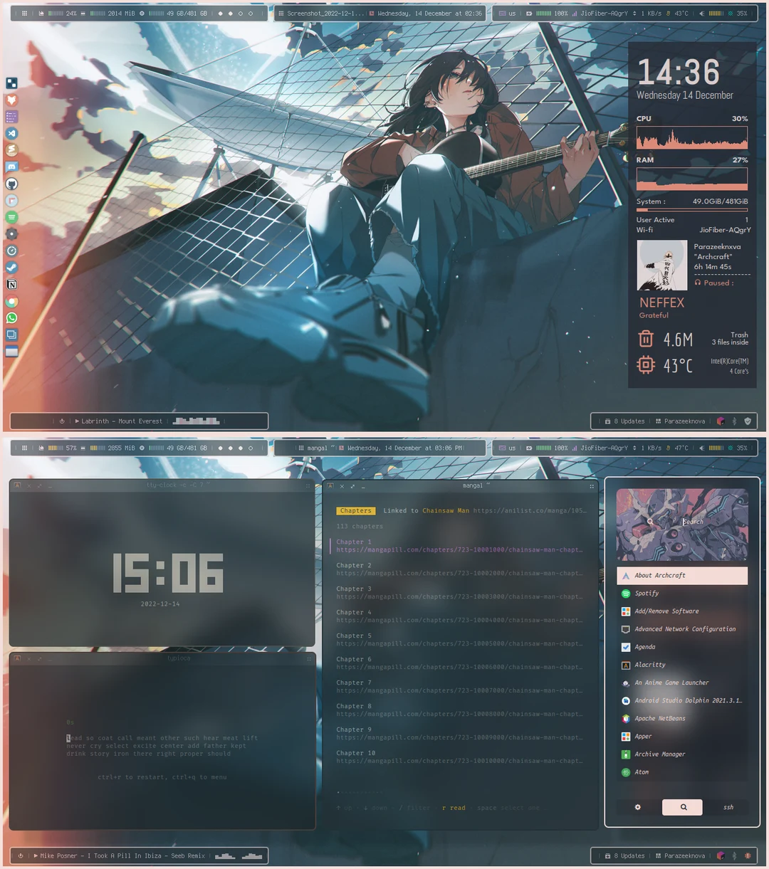 [OPENBOX] Finally figured out how to enable blur in rofi :) | Scrolller