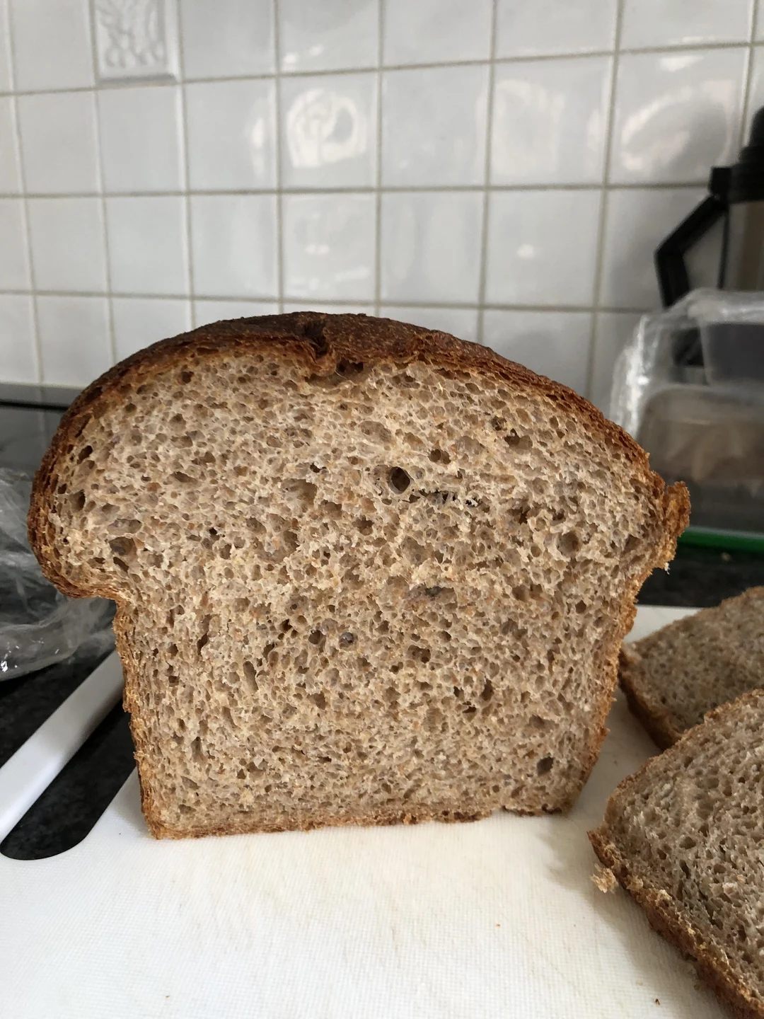 Is this considered good crumb for a sandwich loaf? | Scrolller